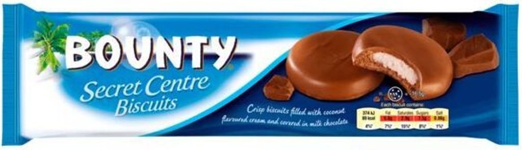 Bounty Secret Centre Biscuits 132g Keksy | Kaufland.sk