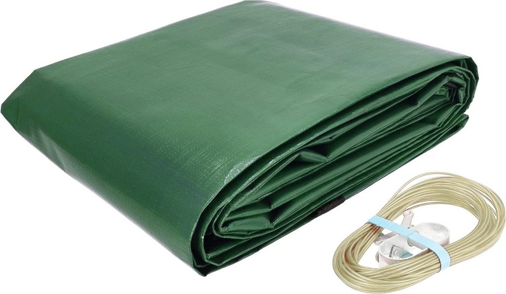 Abdeckplane Rund 550 cm Grün mit Übermaß | Kaufland.de