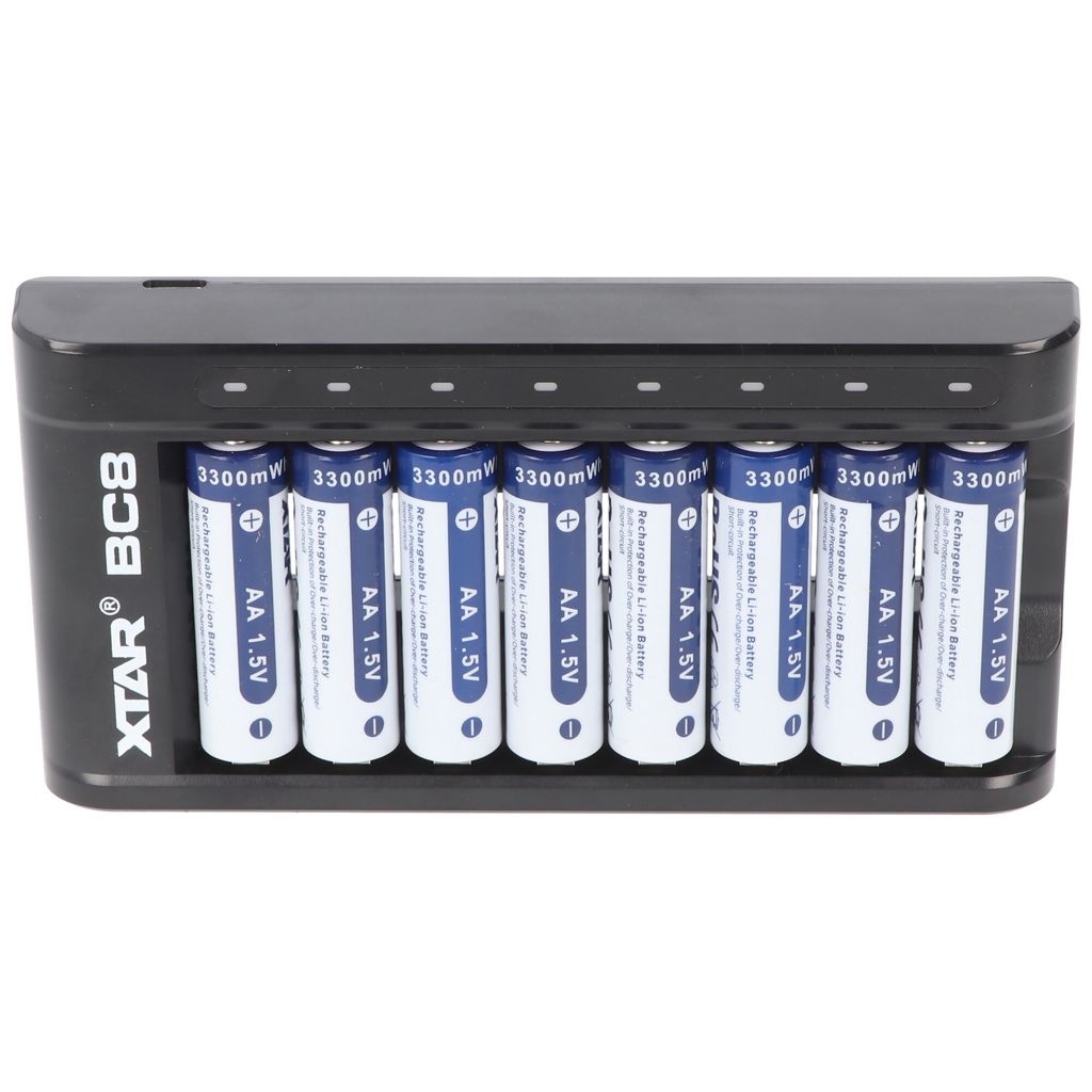 XTAR BC8 8-Schacht USB-Ladegerät für Li-Ion & | Kaufland.de