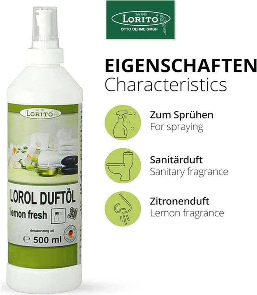 Lorito Lorol Lemon fresh Duftöl Toilettenduft | Kaufland.de