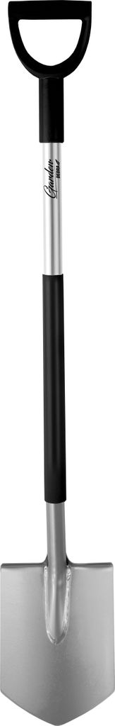 Scharfer Spaten mit Stahlstiel, mit D-Stiel 122cm