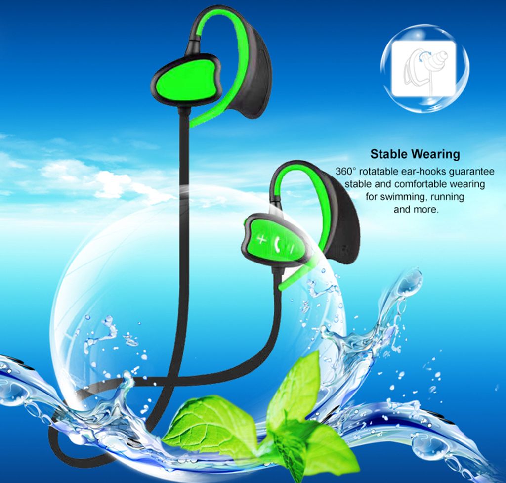 Vodotěsná sluchátka Bluetooth CSR IPX8 | Kaufland.cz