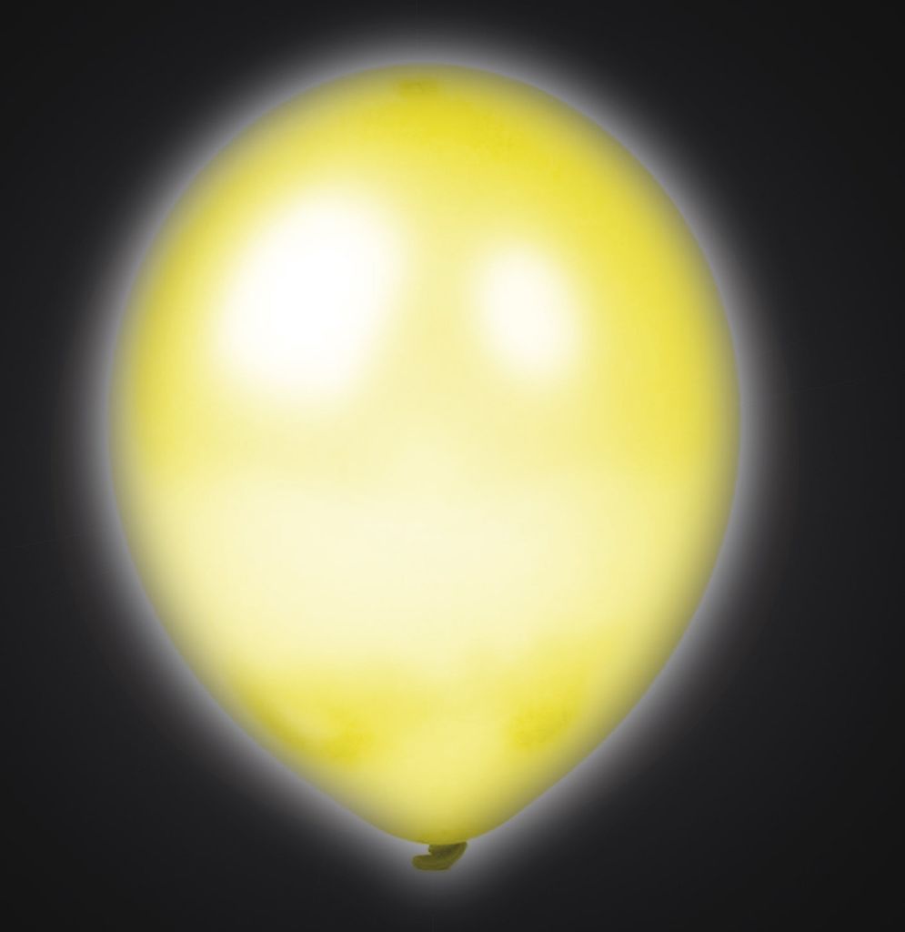 10 Luftballons mit LED, 30 cm, Gelb | Kaufland.de