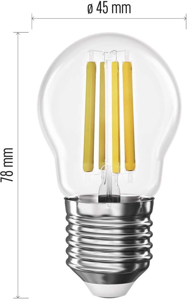 EMOS LED žiarovka Retro Mini 5,9W E27 Farba | Kaufland.sk