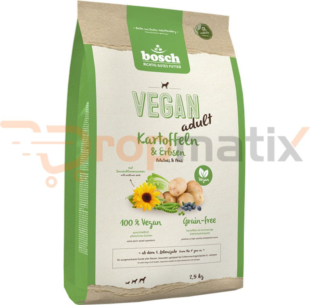 Bosch 2,5kg HPC Vegan Adt Kartoff & Erbsen