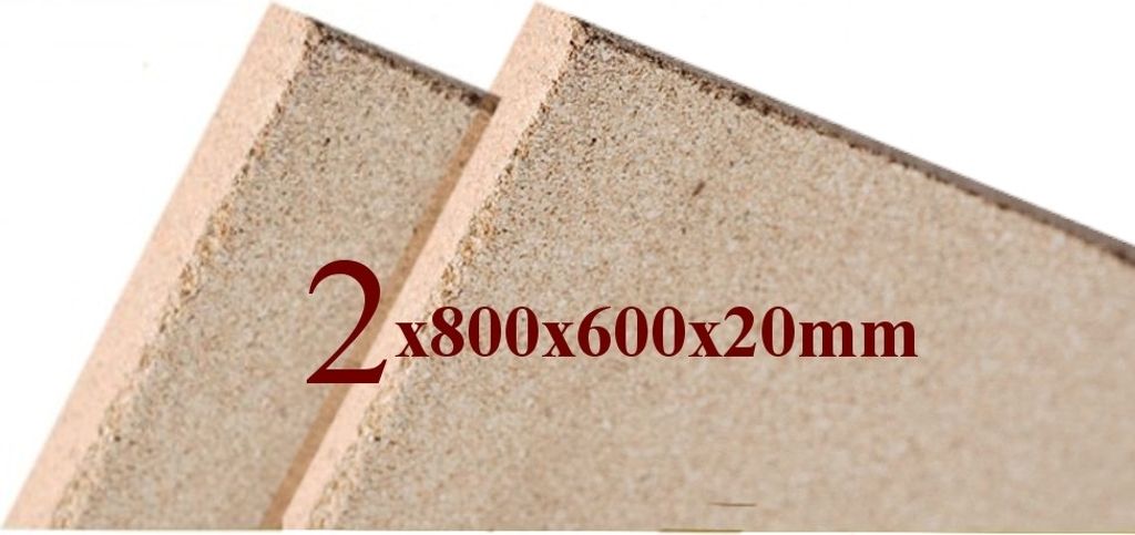2x Vermiculite Brandschutzplatten | | Kaufland.de