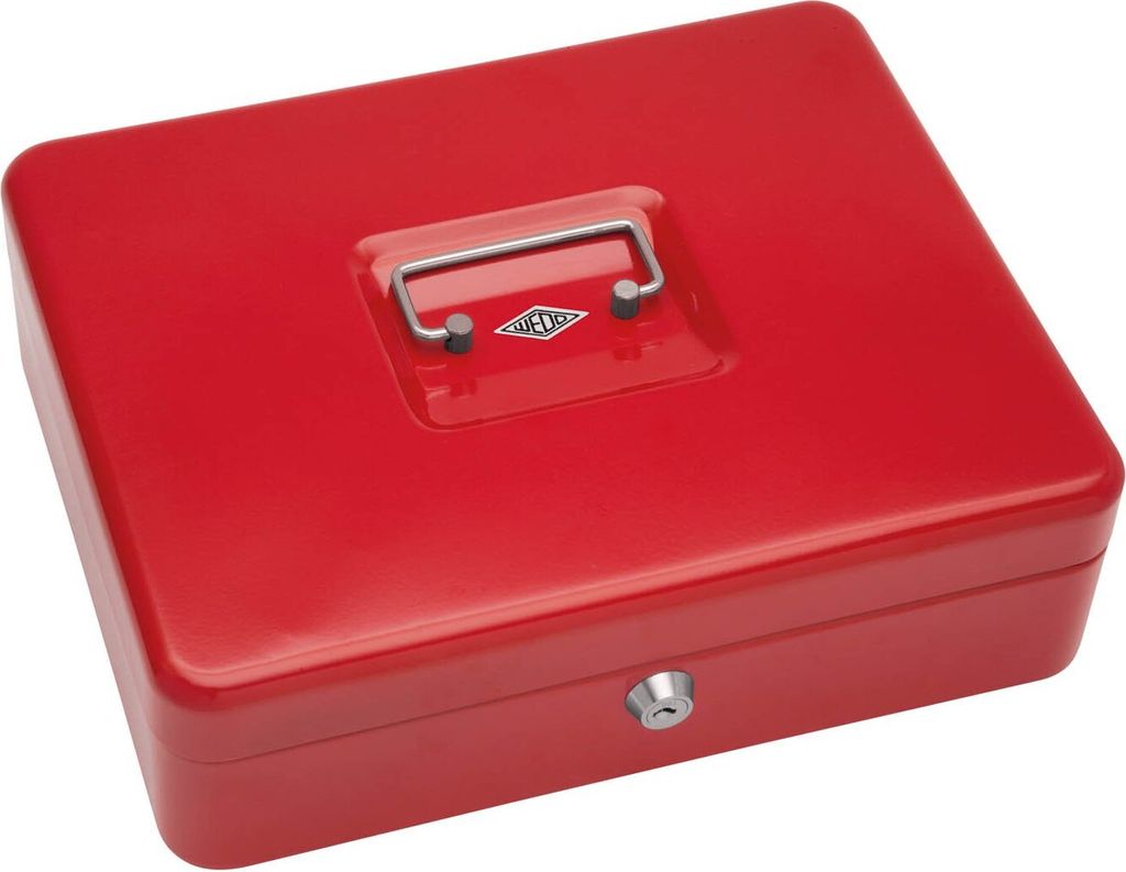 Přenosná pokladna WEDO 300, červená | Kaufland.cz