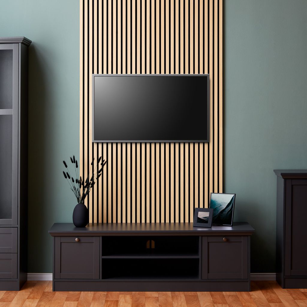 Homestyle4u 2411, Akustikpaneele Holz 120x60 | Kaufland.de