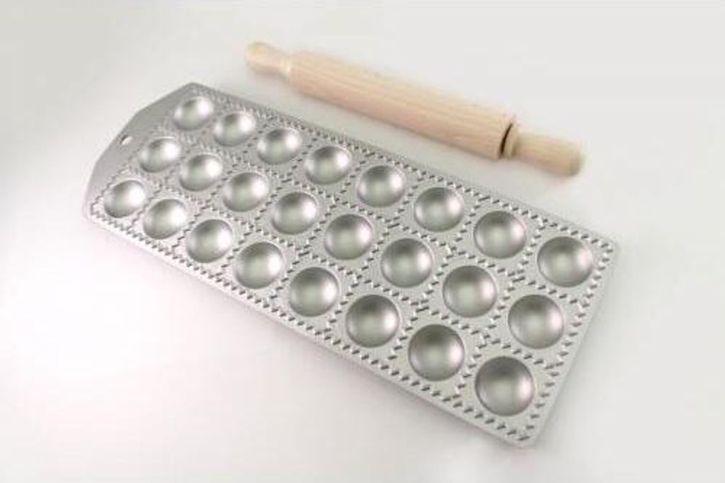 Ravioli-Form rund mit Rollstab - 24 Stück - | Kaufland.de