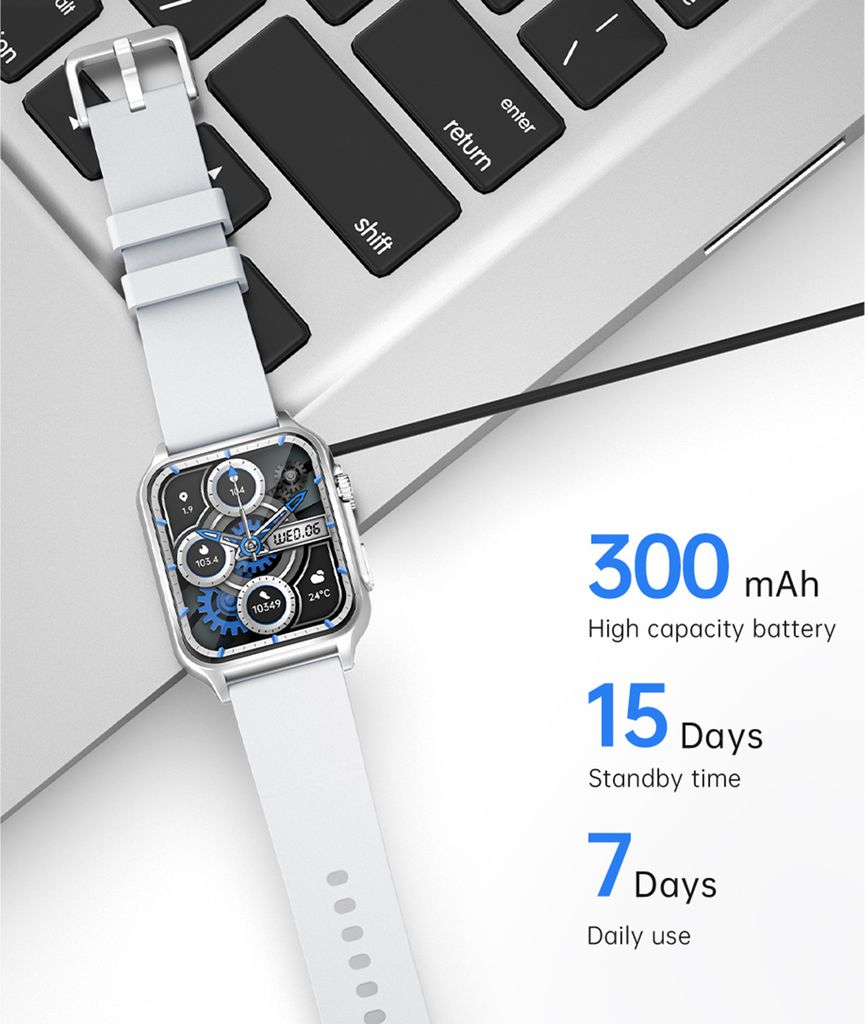 Chytré hodinky KT64 s 1,96palcovým dotykovým | Kaufland.cz