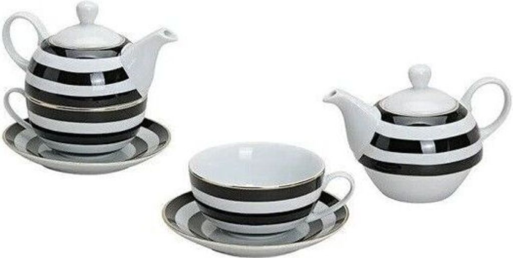 Teekannen-Set mit Tasse Teller Porzellan | Kaufland.de