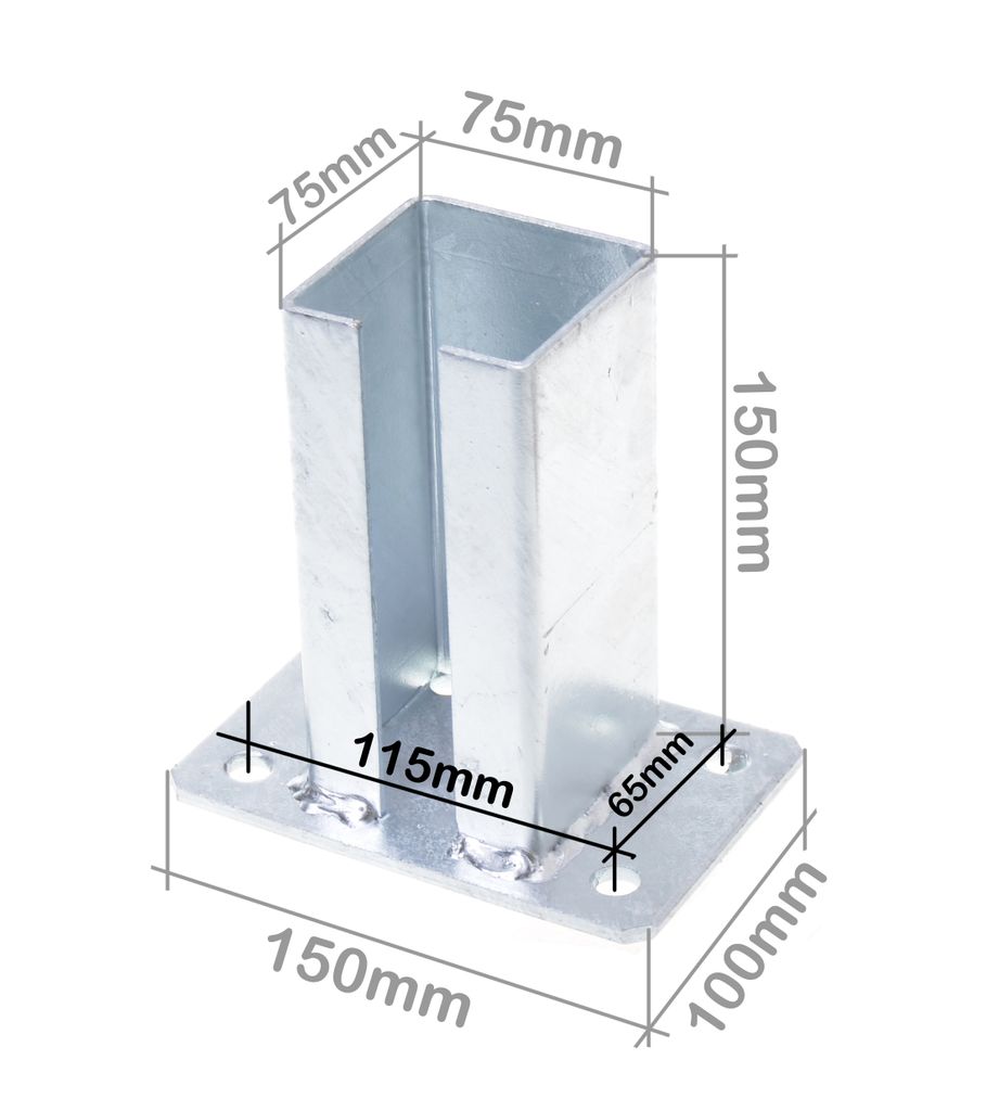 Aqbau® podpery pre stĺpiky brány I | Kaufland.sk