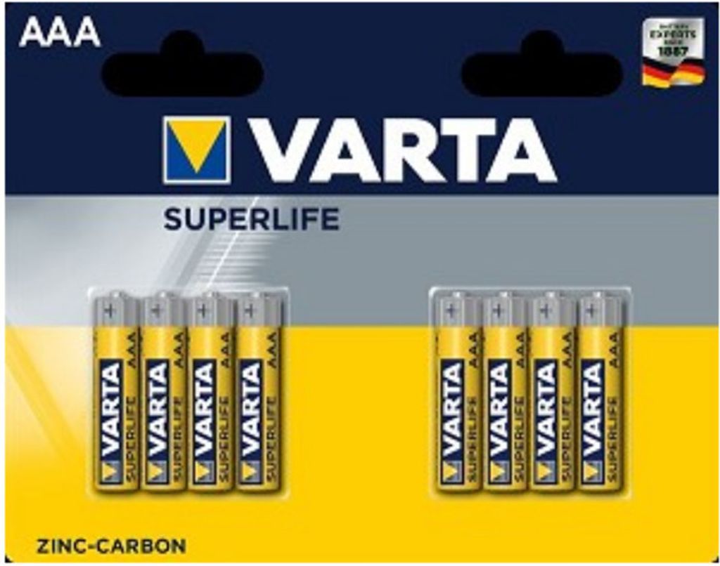 Varta SUPERLIFE AAA, Batéria na jedno použitie, AAA,