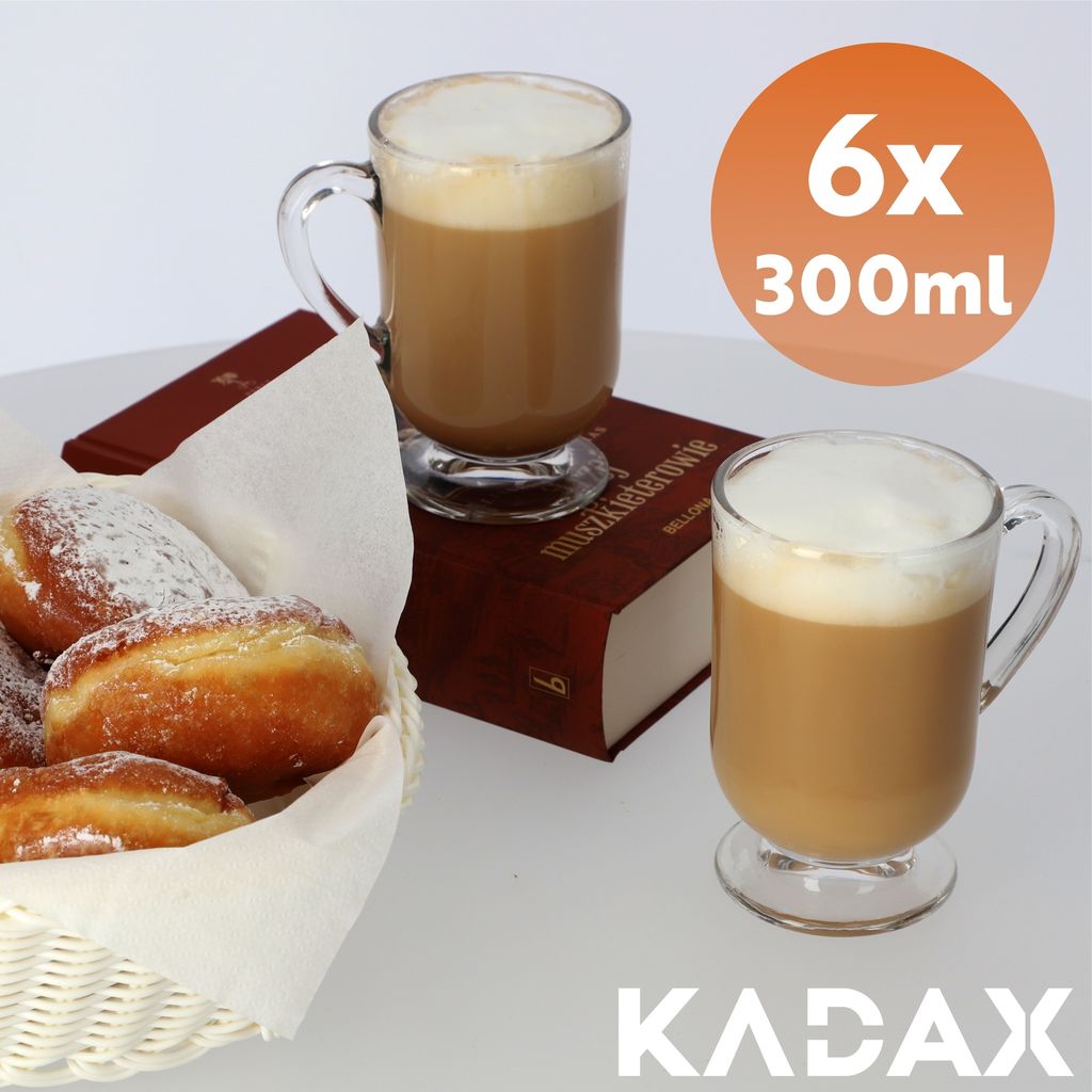 KADAX poháre na kávu, sada 6, 300 ml, | Kaufland.sk
