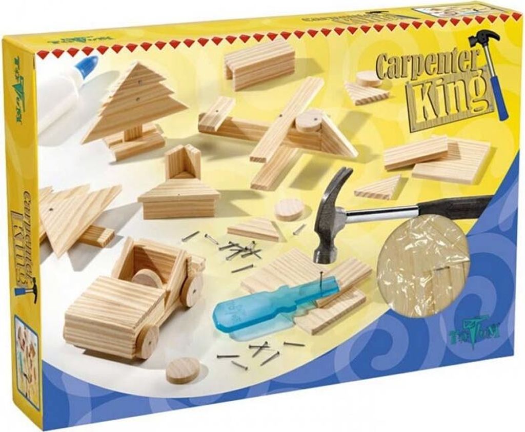 Totum Carpenter King - sada dřeva a kladiva | Kaufland.cz