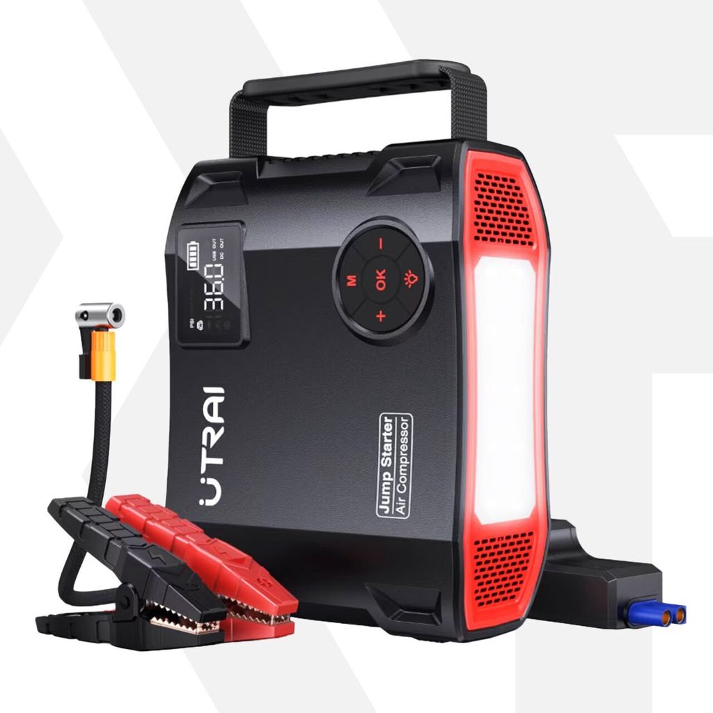 Utrai Jstar 5 startér do auta, přenosný digitální