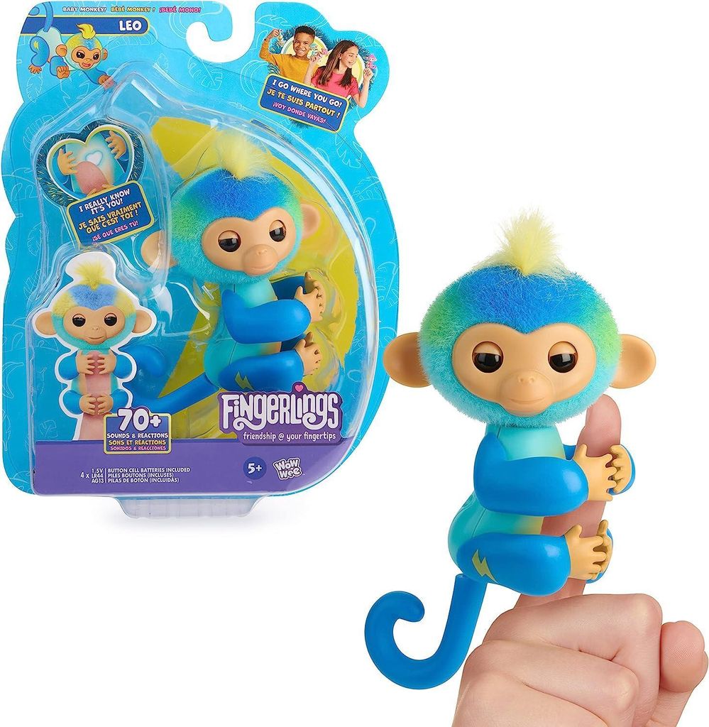 Fingerlings 2.0 Basic Monkey Blue - Leo | Kaufland.de