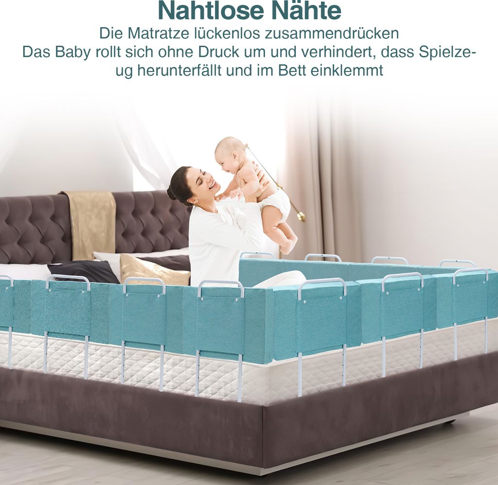 Jayseuw 50cm Bettgitter Kinder Verstellbar | Kaufland.de