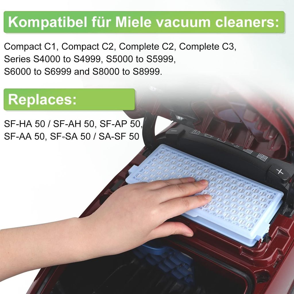 2 HEPA Active Airclean Plus 50 Filters für | Kaufland.de