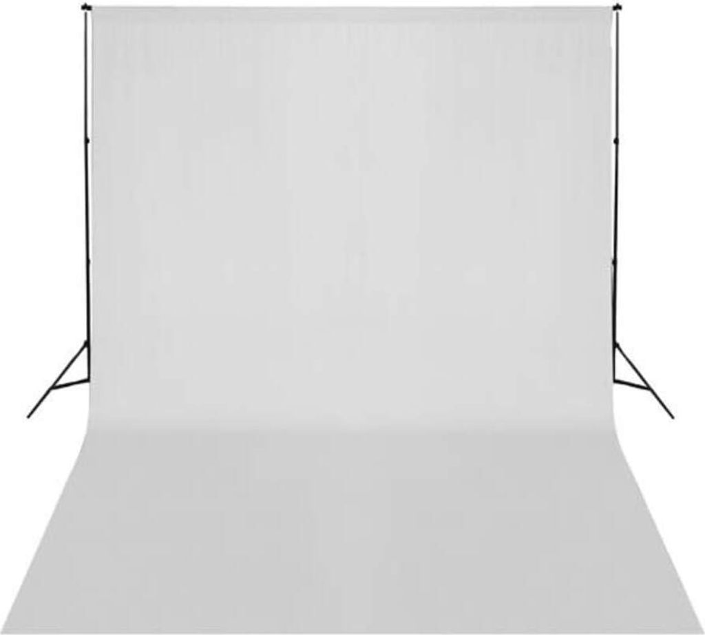 vidaXL Fotopozadí Bavlna Bílá 500 x 300 cm | Kaufland.cz