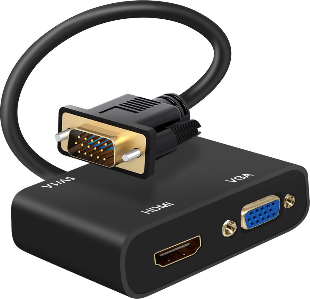 Adapter VGA Stecker / VGA und HDMI Buchse mit | Kaufland.de