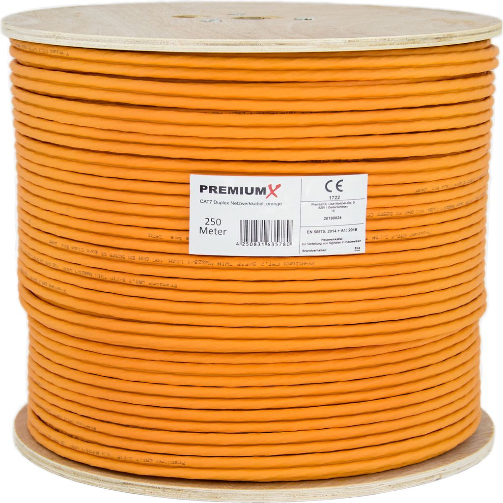 PremiumX CAT 7 Netzwerkkabel 250m LAN Kabel | Kaufland.de
