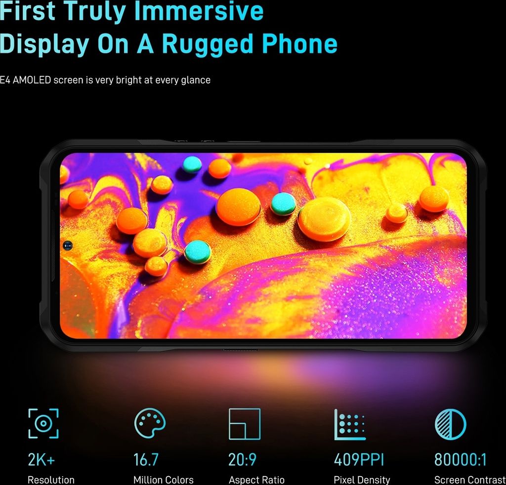 DOOGEE V20 5G Outdoor Handy 6,4’’ 2K AMOLED | Kaufland.de