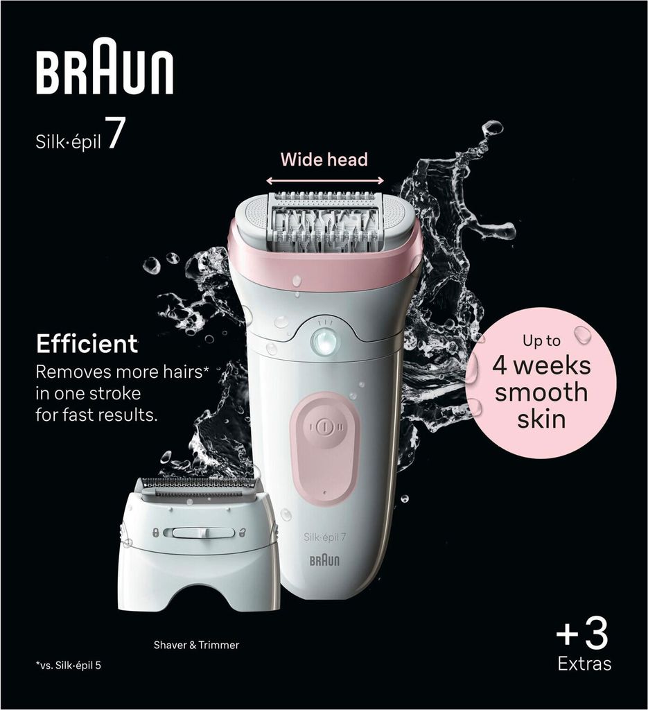 Elektrický epilátor Braun Silk-épil 7 7-030 | Kaufland.cz