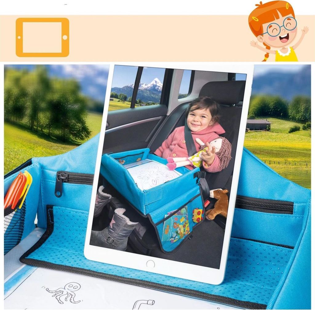 WALSER Reisetisch Auto Kinder, Autotisch für | Kaufland.de