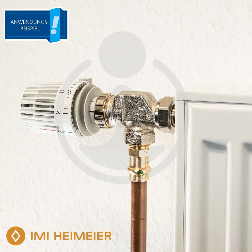 Heimeier Thermostatkopf Typ K fester Fühler, | Kaufland.de