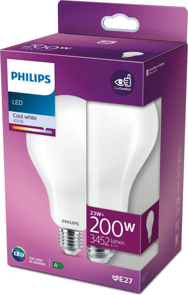 Philips LED classic 200W A95 E27 CW FR ND | Kaufland.de
