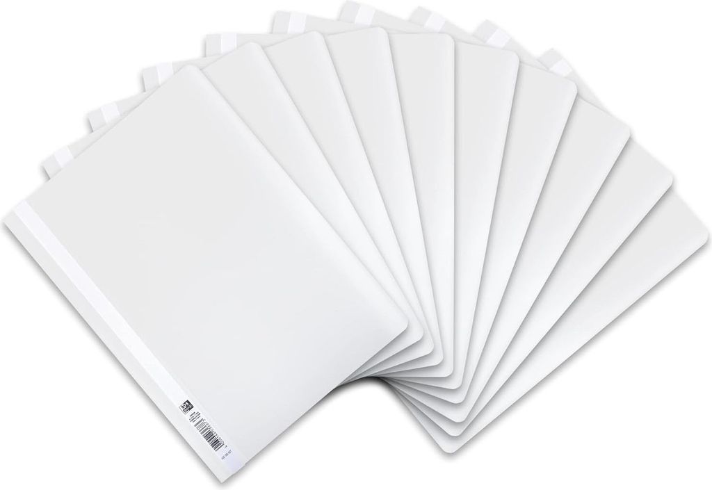 10x Oxford Schnellhefter, DIN A4, PP, weiß | Kaufland.de