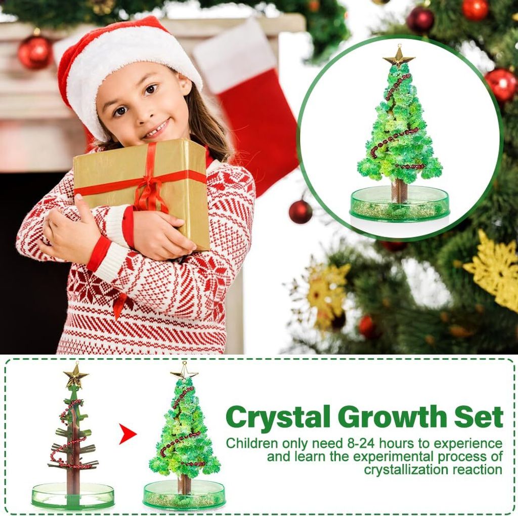 2X Magic Growing Crystal Christmas Tree, Mini | Kaufland.cz