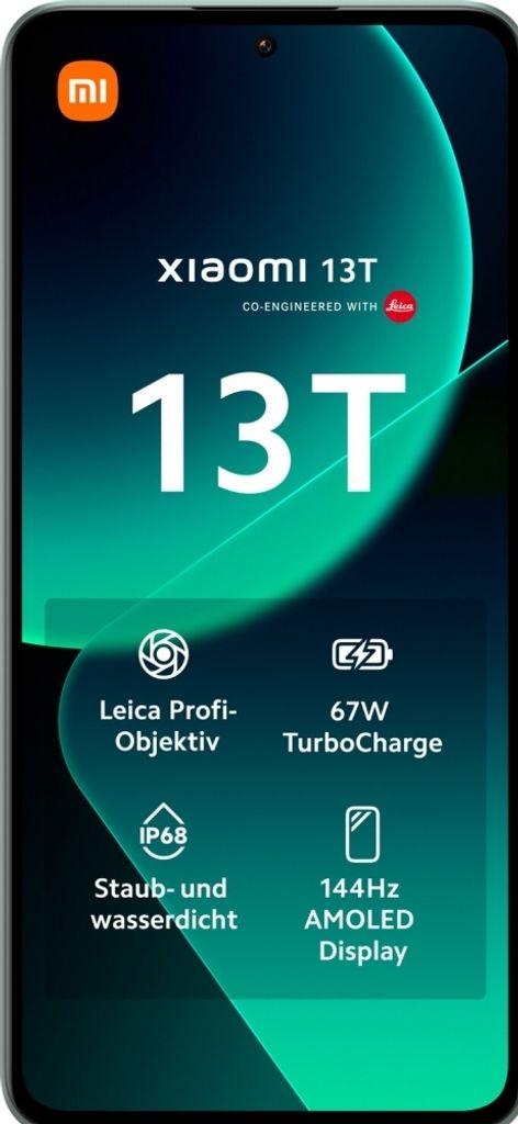 Xiaomi 13T 5G Dual Sim 12GB RAM 256GB - Green | Kaufland.de
