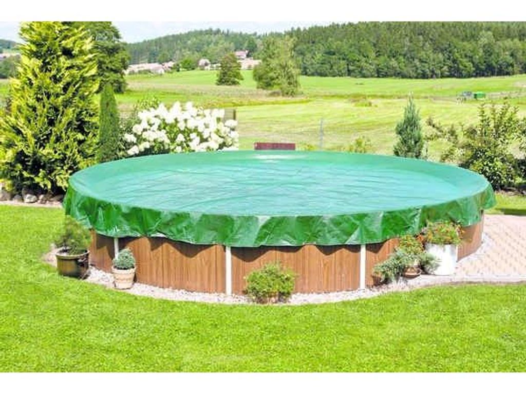 Kryt bazéna, okrúhly, 5,5 m, zeleno-čierny | Kaufland.sk