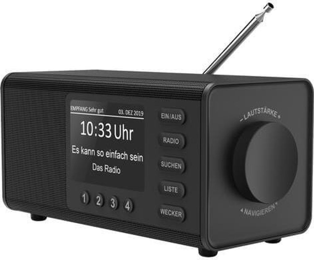 Digitální rádio "DR1000DE", FM/DAB/DAB+, | Kaufland.cz