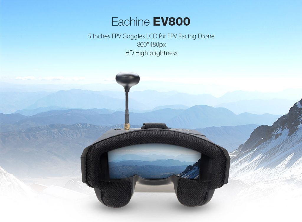 Eachine EV800 5 Zoll 800x480 FPV Schutzbrille | Kaufland.de