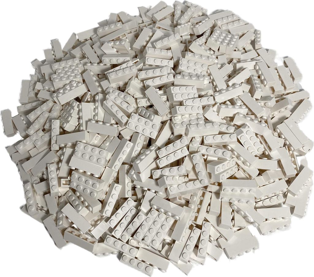 LEGO® 1x4 Steine Hochsteine Weiß - 3010 NEU! | Kaufland.de