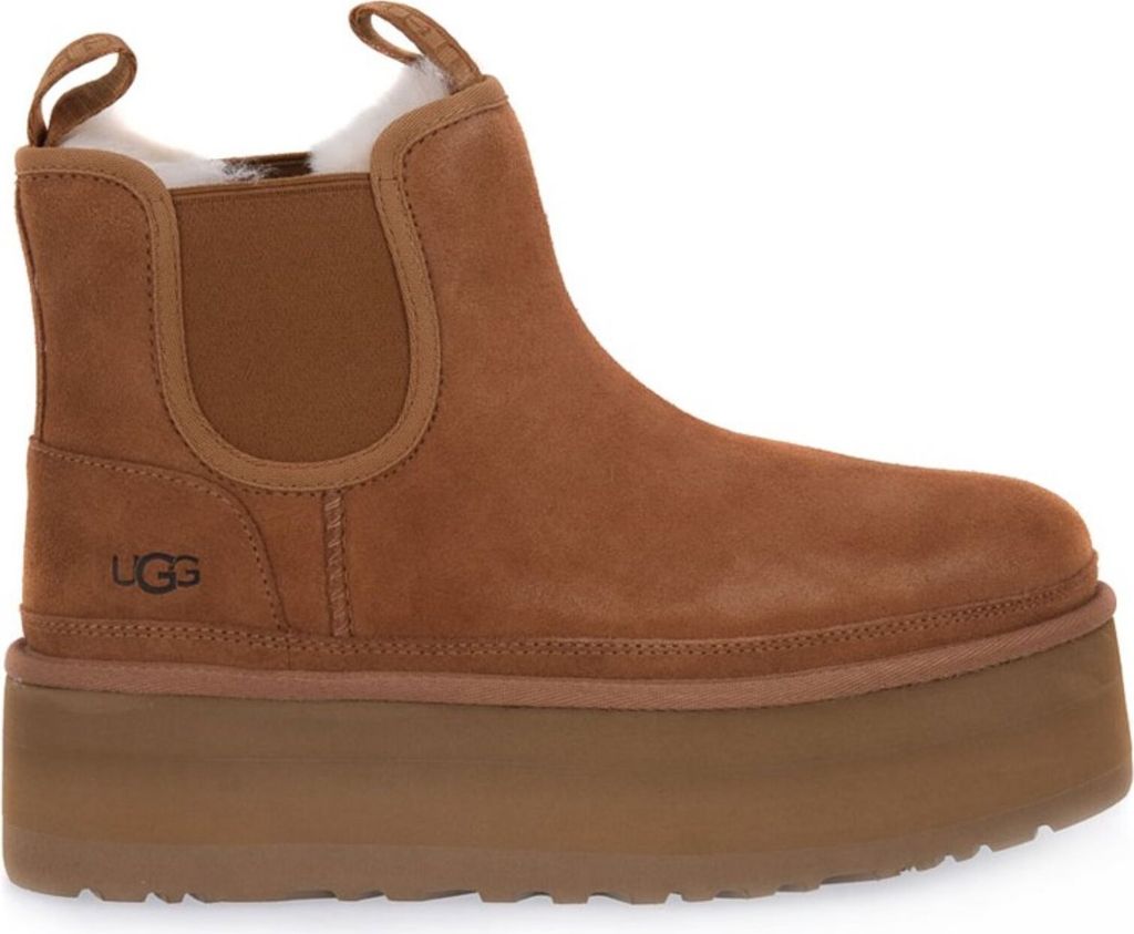 boty UGG Neumel Platform Chelsea Chestnut 1134526W
