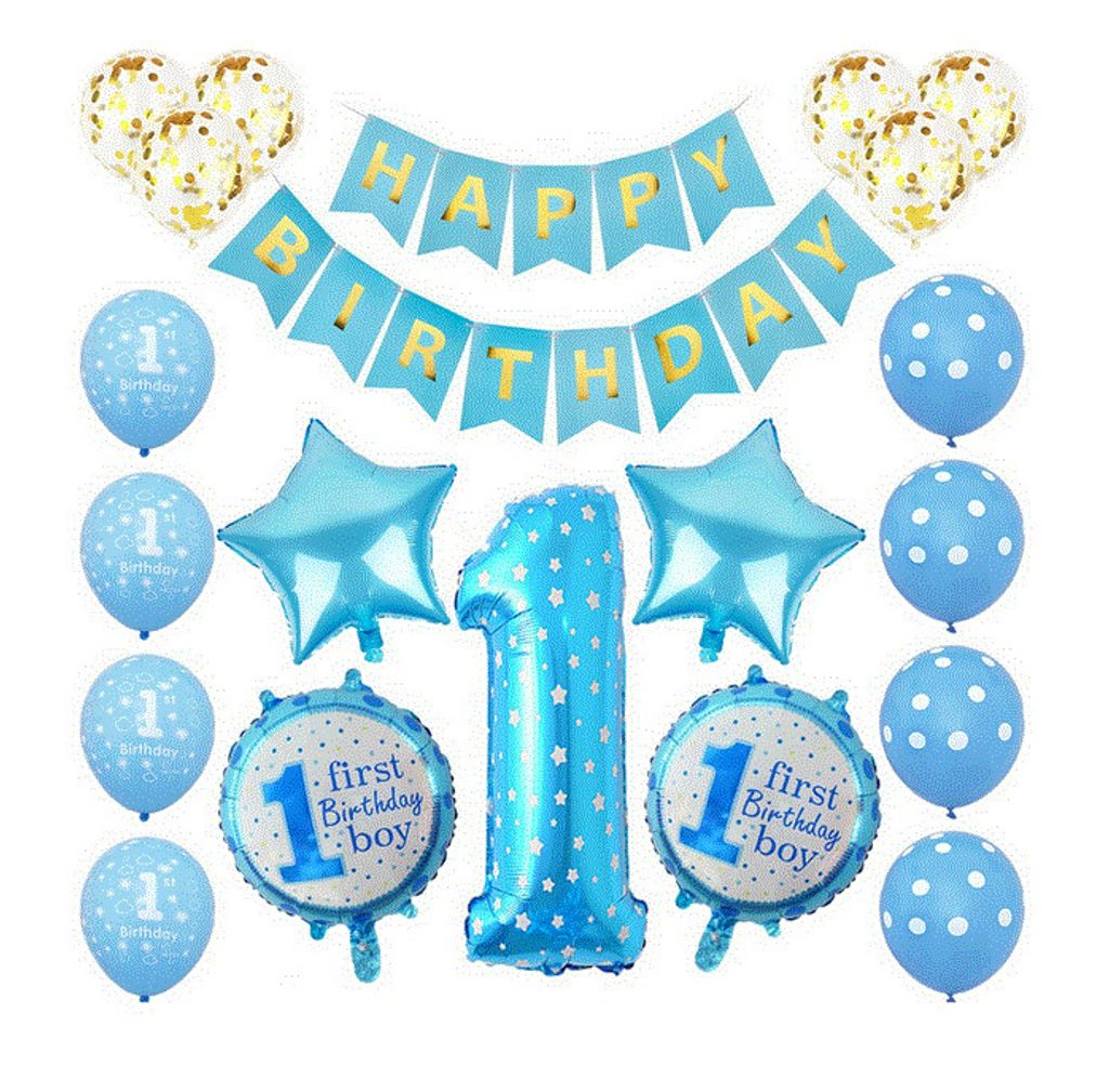 1 Geburtstag Junge Deko