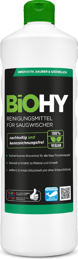 BiOHY Scheuermilch, Scheuermittel, Reiniger für Küche und