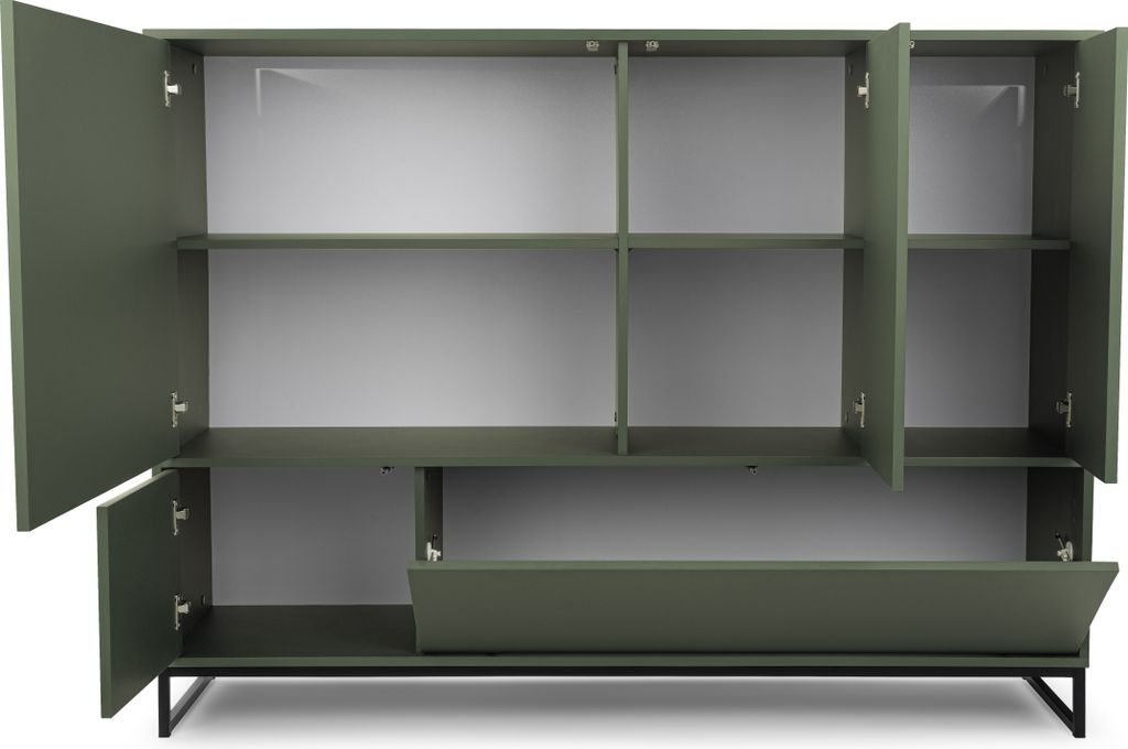 Kommode Genua mit 5 Türen, Sideboard in | Kaufland.de