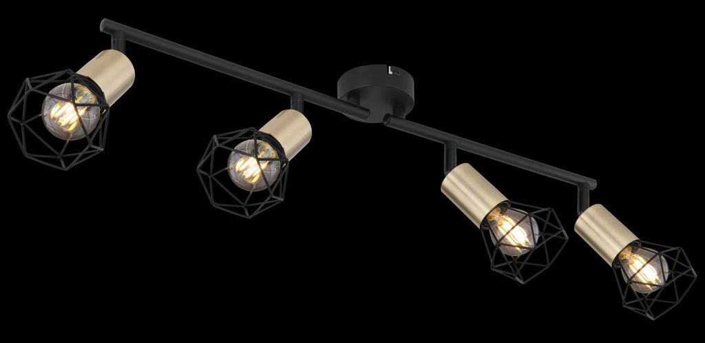 Globo Lighting Strahler Metall schwarz, | Kaufland.de