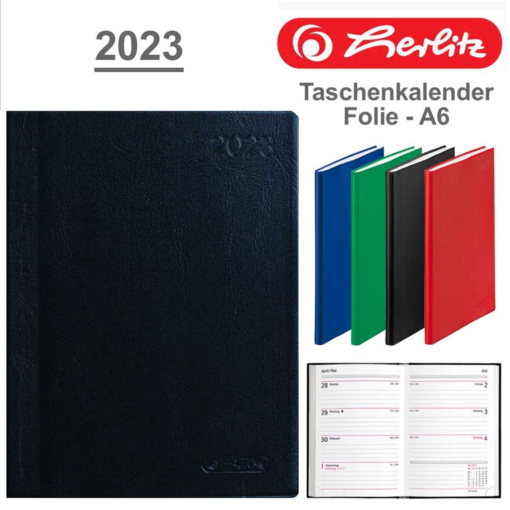 herlitz Taschenkalender Folie 105 x 145 mm | Kaufland.de