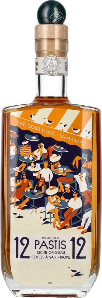 Pastis 12/12 de Saint Tropez Rendezvous en Terrasse 45%