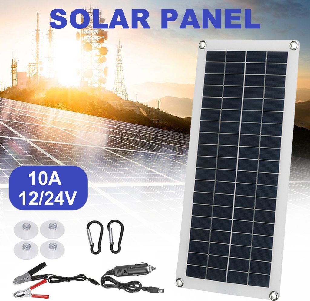 Přenosný solární panel 18V 20W s dvojitým | Kaufland.cz