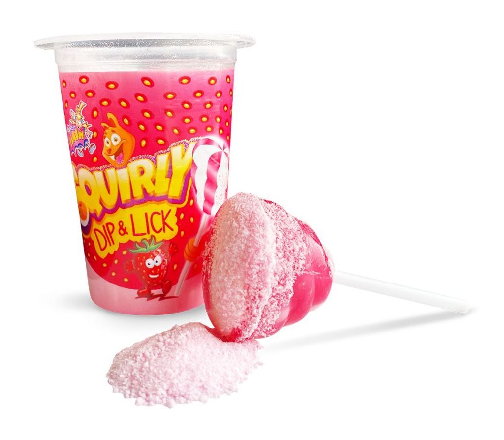 Display Komplett Squirly Dip & Lick 50g Lolly | Kaufland.cz