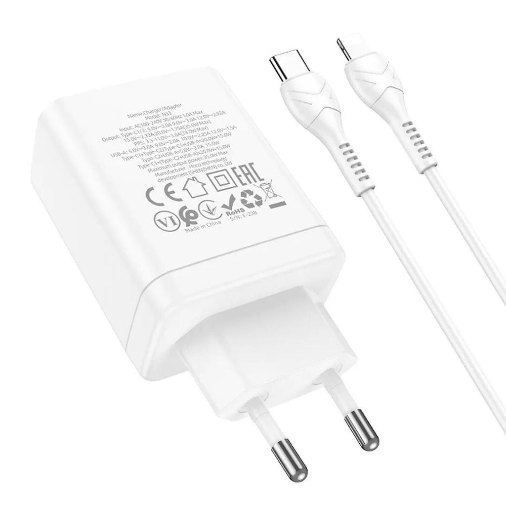 Hoco N33 35W + USB-C iPhone iPad iPod kábel | Kaufland.sk