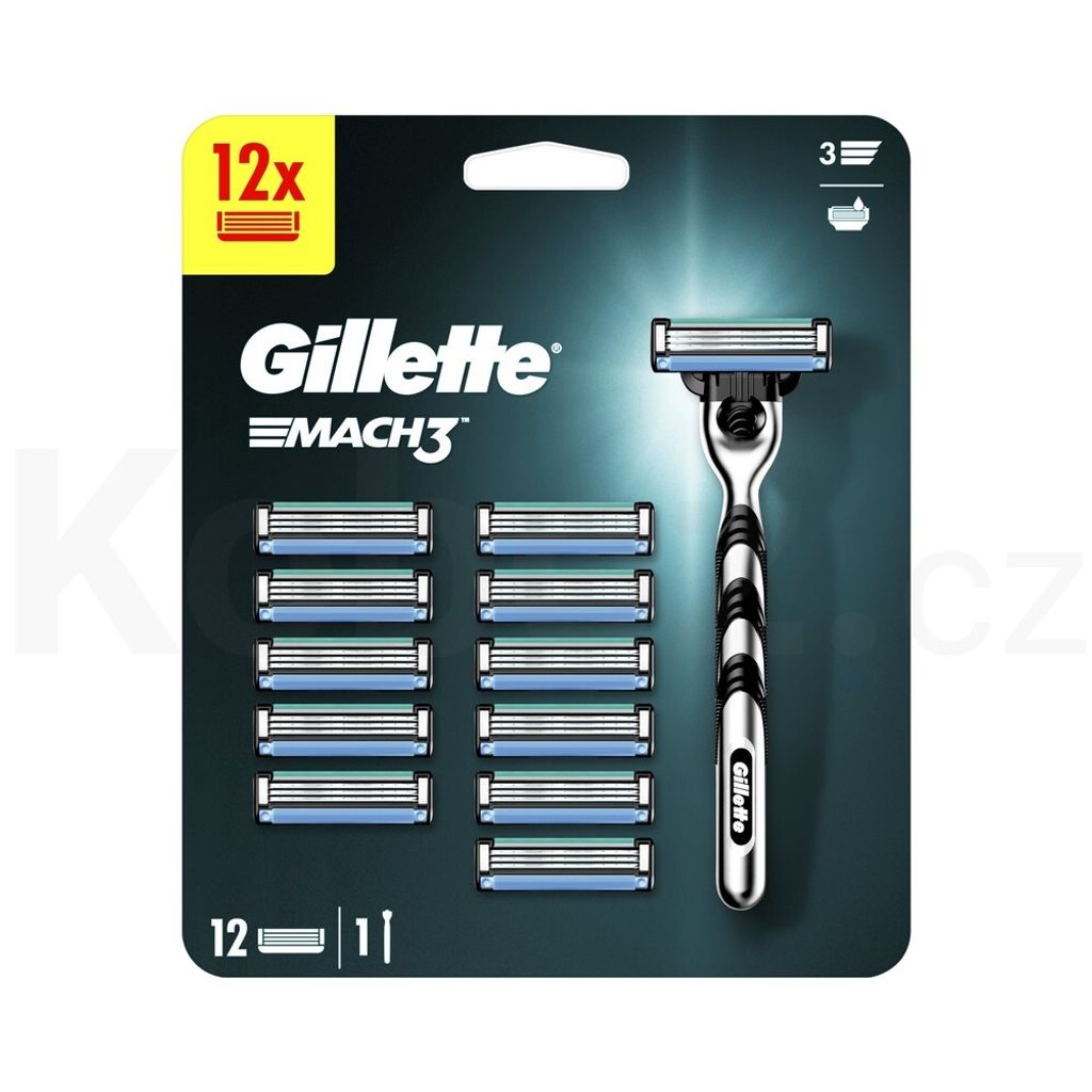 Gillette Mach 3 Rasoirs pour rasage humide