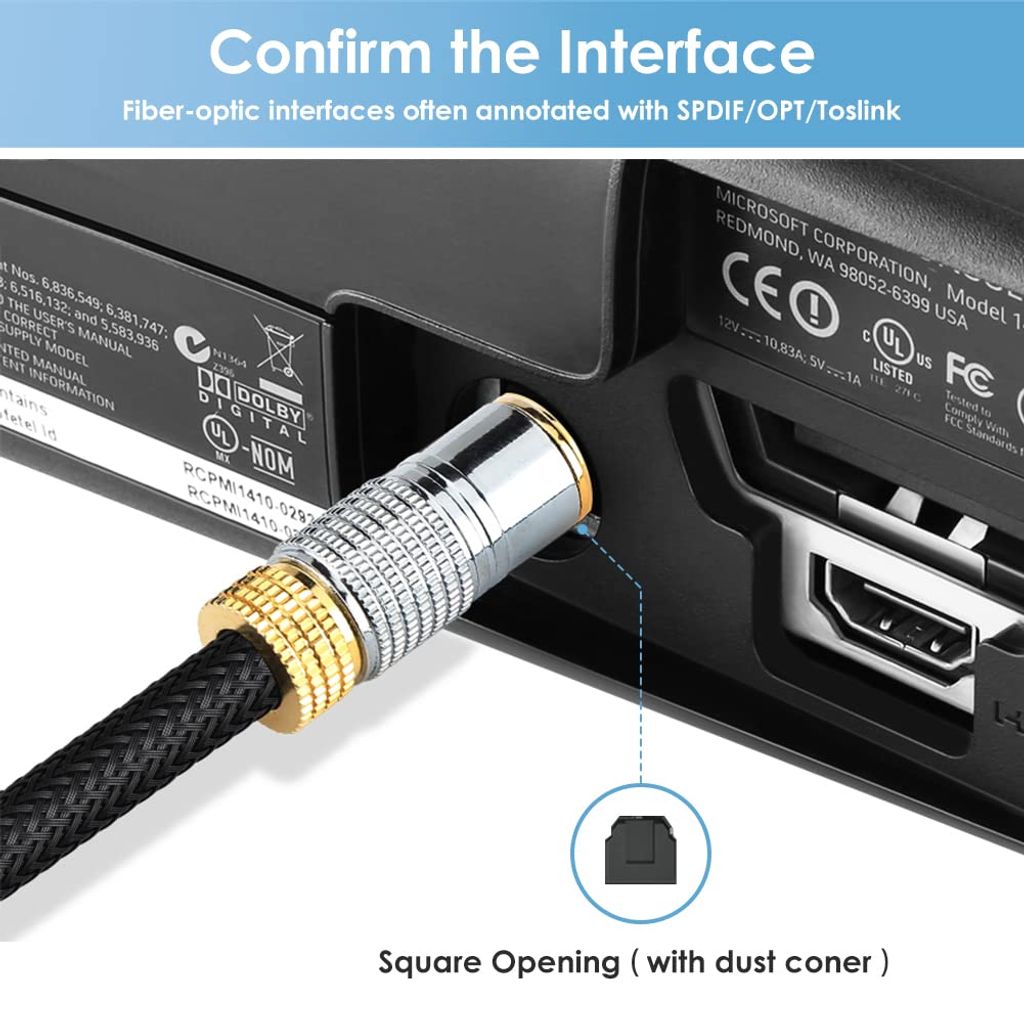 Optisches Audiokabel Kabel,Digital Audiokabel | Kaufland.de